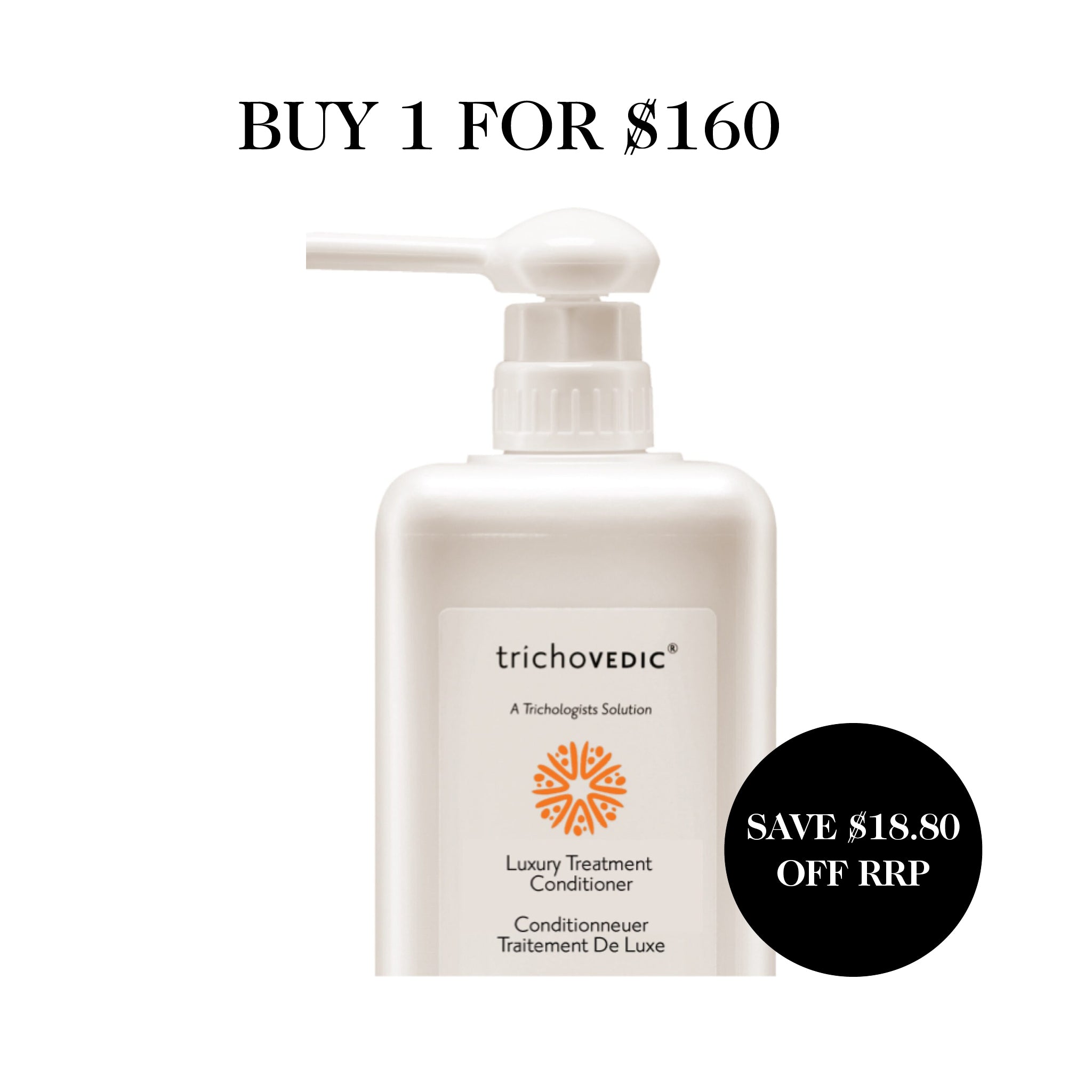 Trichovedic Luxury Treatment Conditioner 2L - Sensitive Scalp Care ...